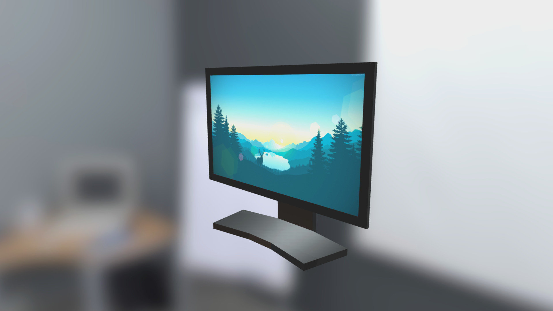Standard Screen - Download Free 3D model by TechnoCraft [9ccfcb3 ...