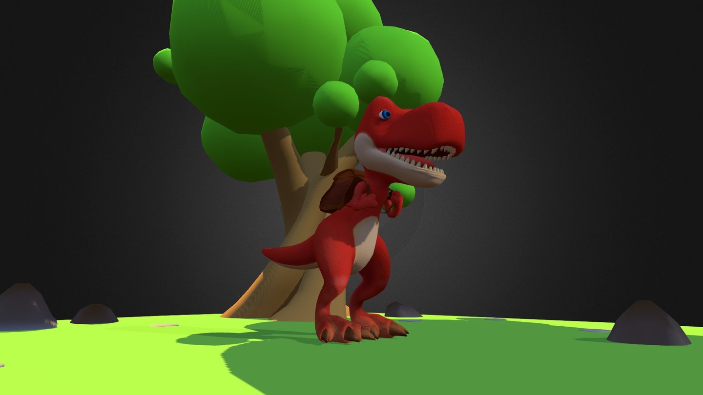 Dino's Animation in Environment - 3D model by mcanimation ...