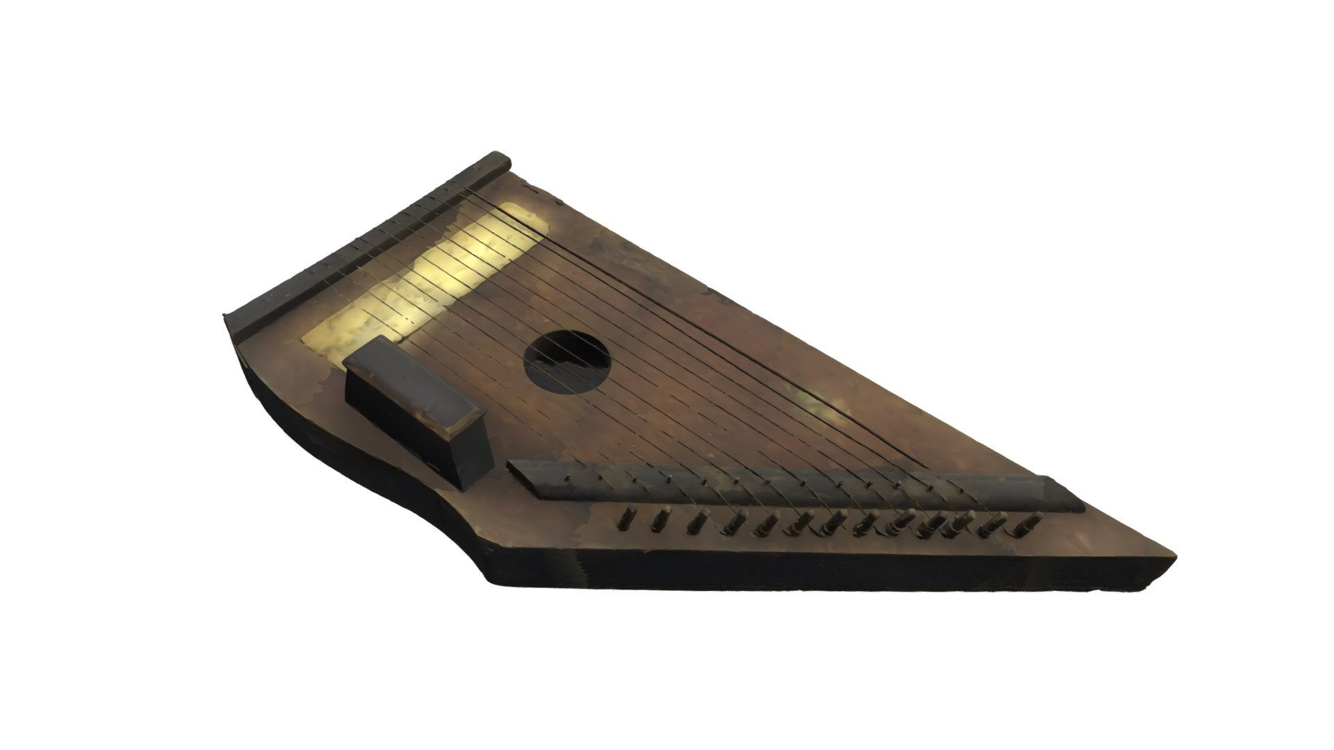 A Finnish Zither, A Toy - 3D model by Museo Leikki - Museum of Play ...
