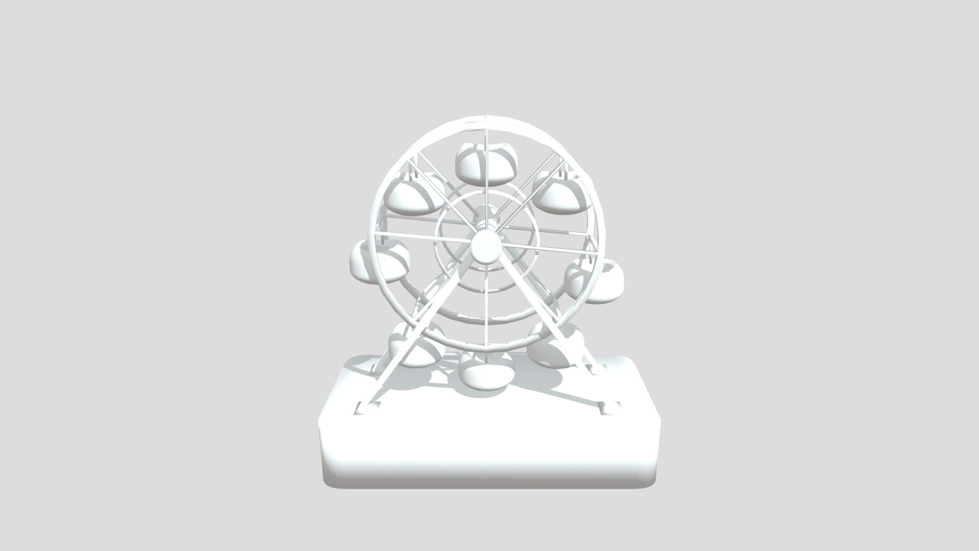 Modelado Rueda de la Fortuna - 3D model by graphicpoint [9cd837e ...