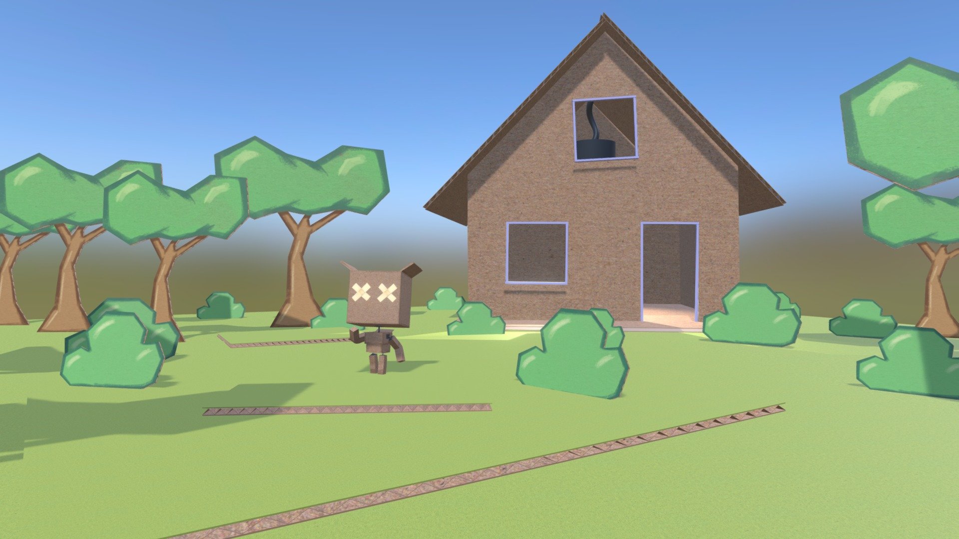 Cardboard World - 3D model by Jelle Vermandere (@jellevermandere ...