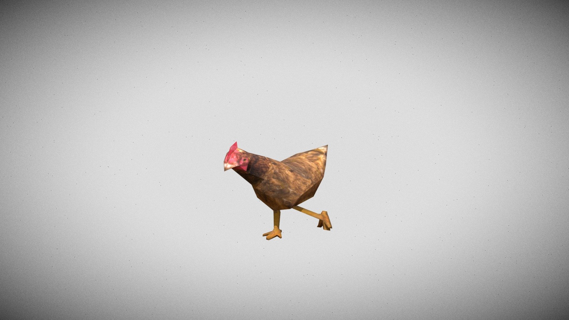 Chicken LowPoly PSX - 3D model by stillwanttea [9cdaeae] - Sketchfab