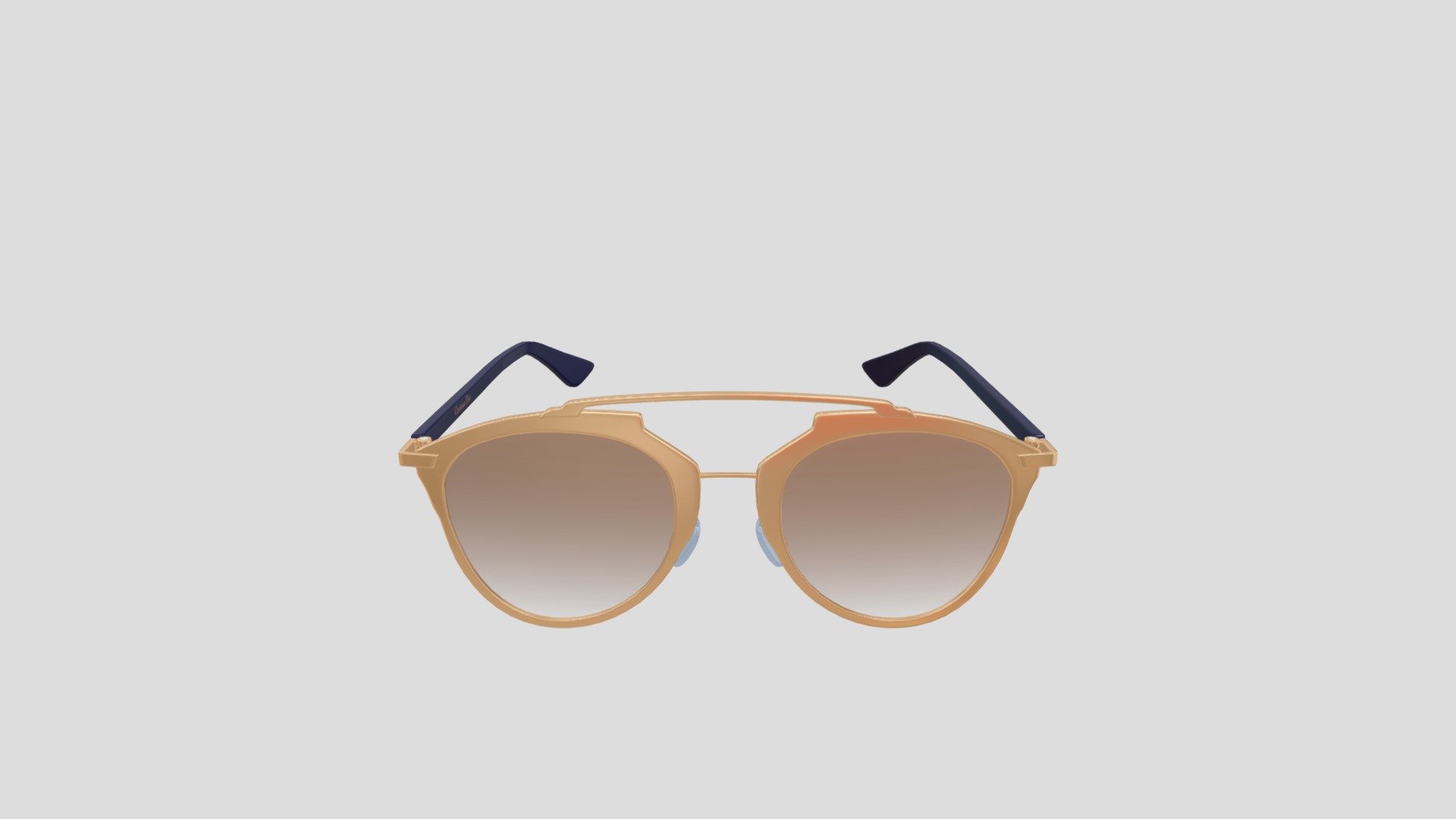 Dior - Reflected 321 Sunglasses - Buy Royalty Free 3D model by ...