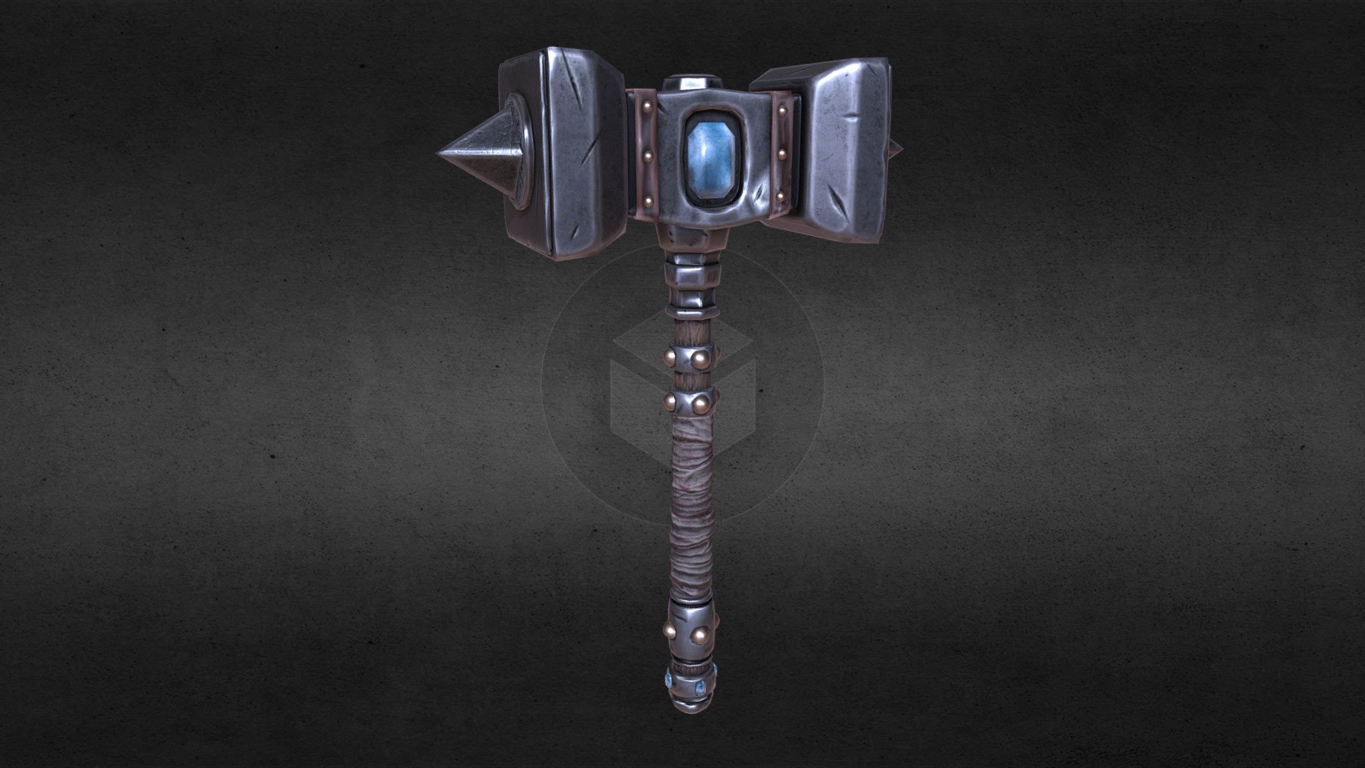 Stylized Battle Hammer - Download Free 3D model by em_kei [9cdb164 ...