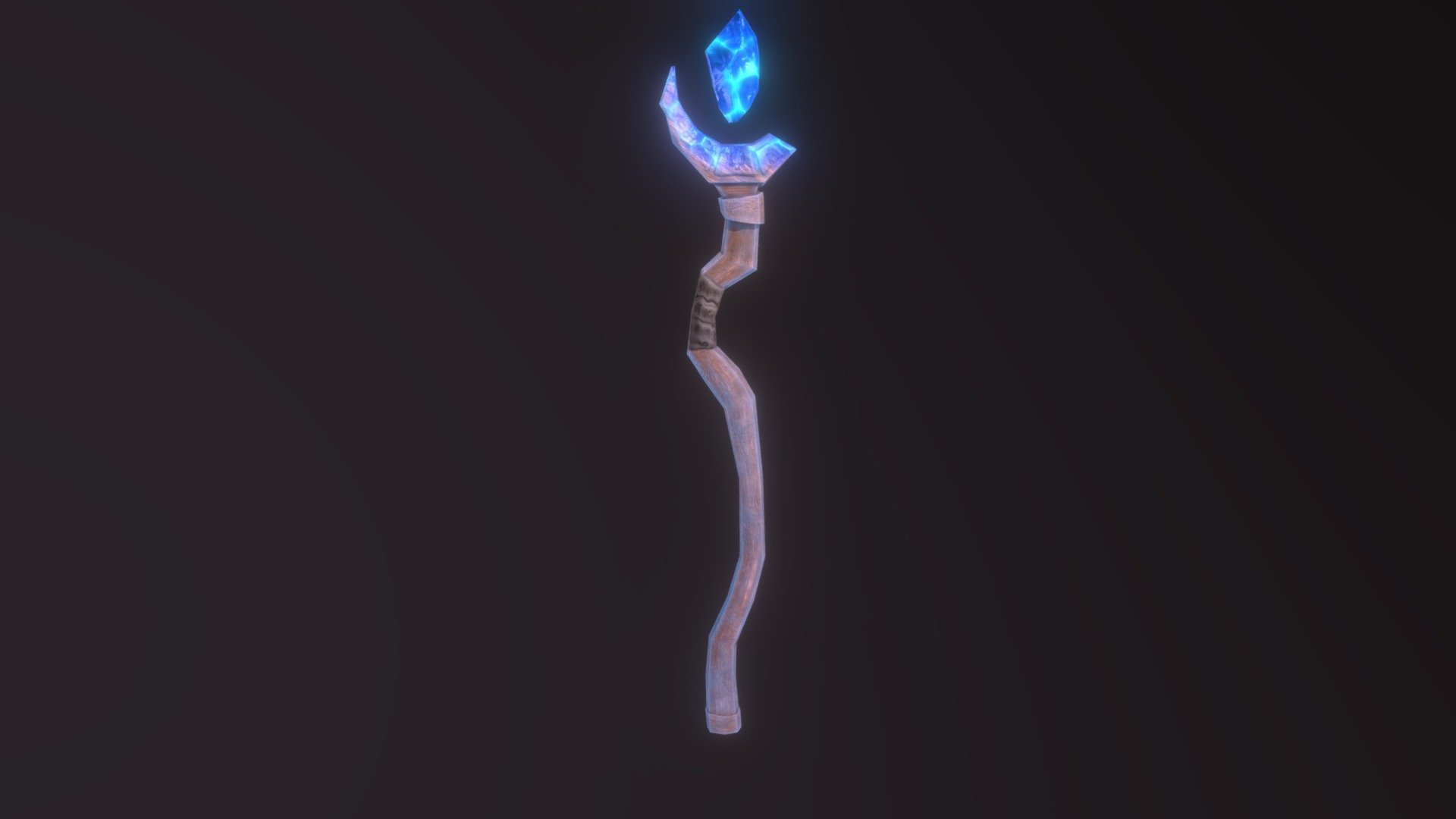 Ancient Frost Staff - 3D model by Praxis3D (@ryoprajna13) [9cdba62 ...