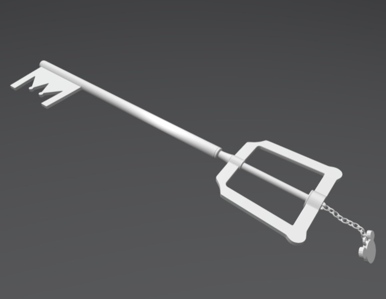 Keyblade - 3D model by CarlosVC [9cdc04a] - Sketchfab
