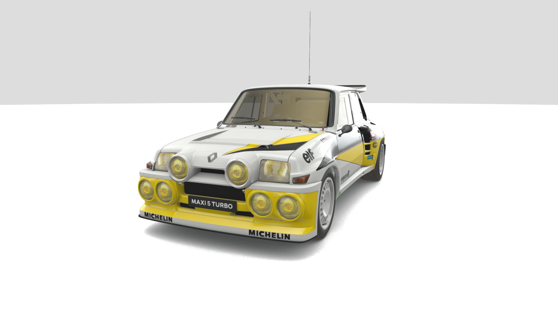 MAXI 5 TURBO - 3D model by MUSÉO 3D (@MUSEO3D) [9cdd3a3] - Sketchfab