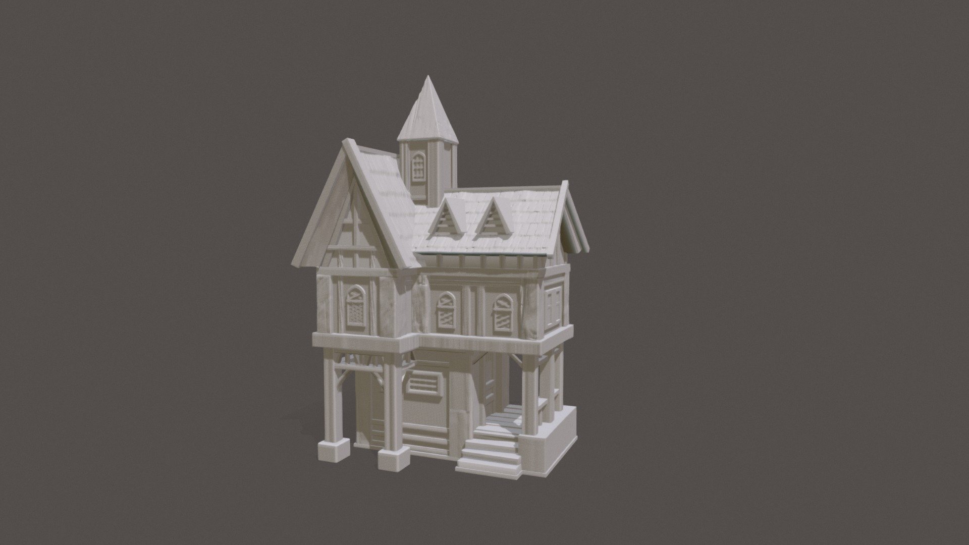 Basic medieval tavern! - Download Free 3D model by VIRAGO (@vira ...