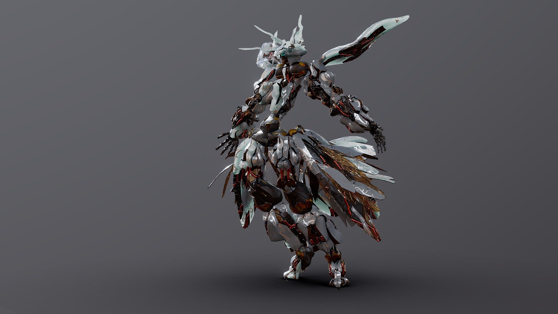 Procedural Hard Surface Modeling Test 19.009 - 3D model by asaito ...