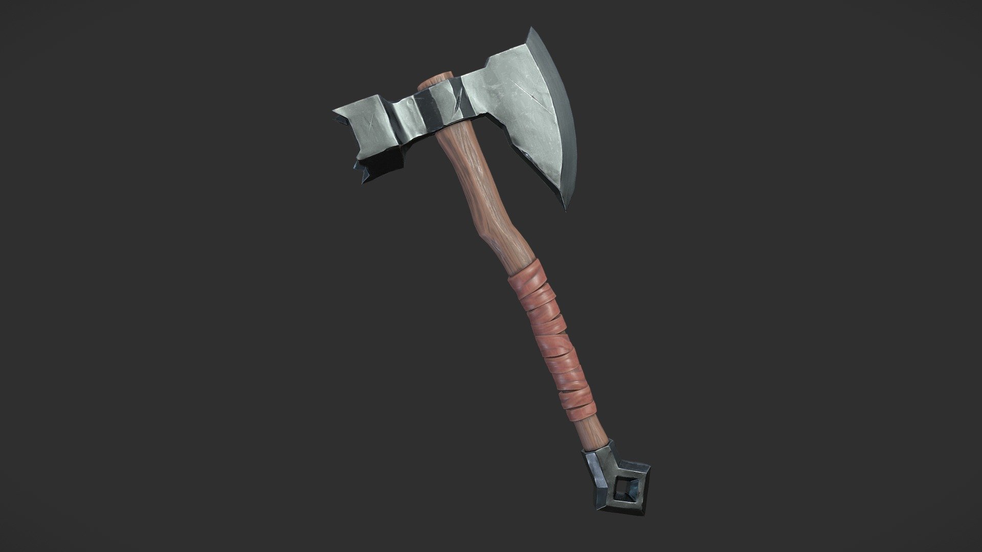 Gameready Stylized Axe - 3D model by JarnoVR [9cde638] - Sketchfab