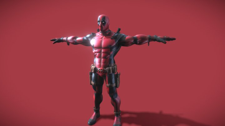 Deadpool 3D models - Sketchfab