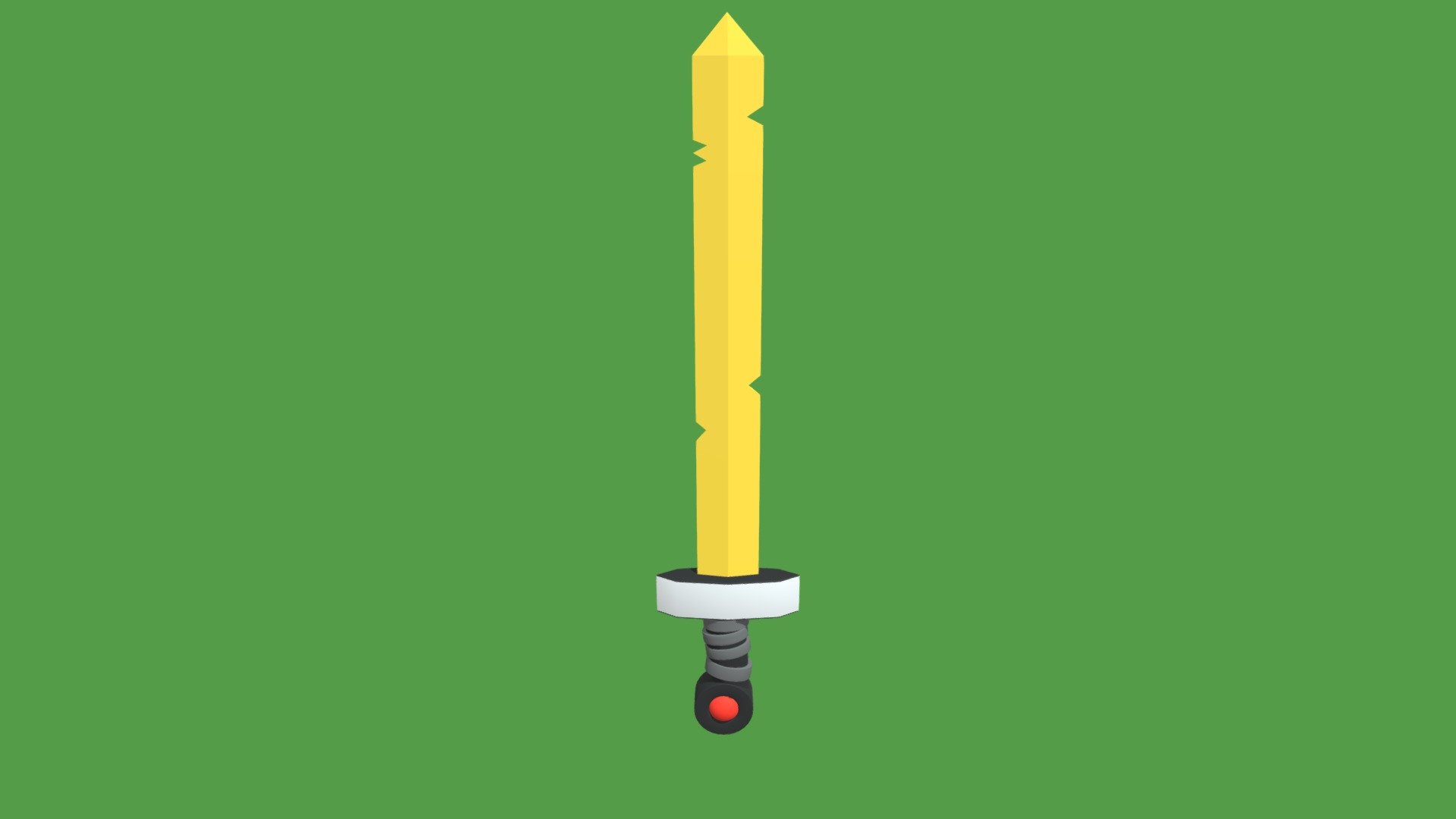 Finn's Golden Sword (Adventure Time) - Download Free 3D model by Rayane ...