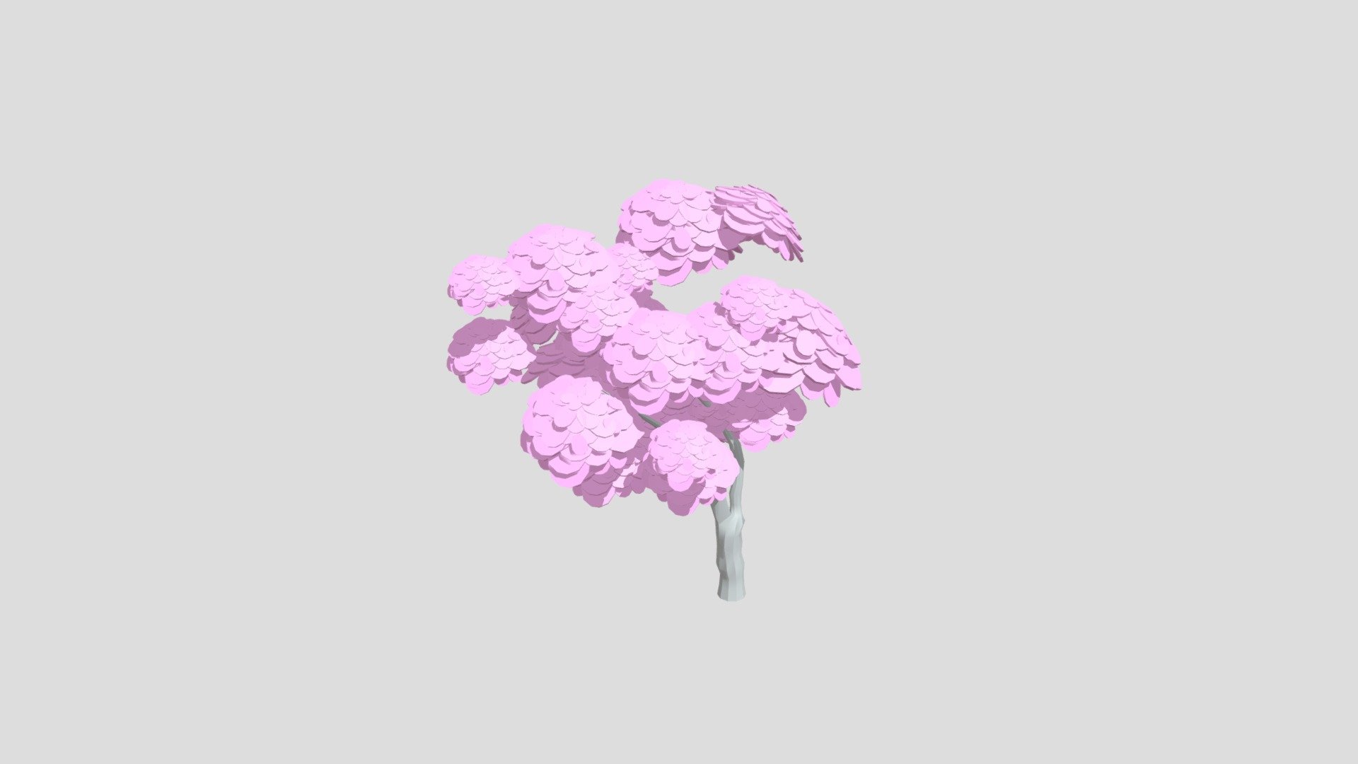 92-lowpoly-sakura-tree - 3D model by marllyjduartea [9cdfea9] - Sketchfab