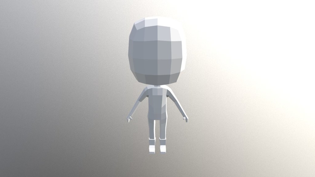 Chibi Model (low poly) - Download Free 3D model by Gome [9ce0fc2 ...