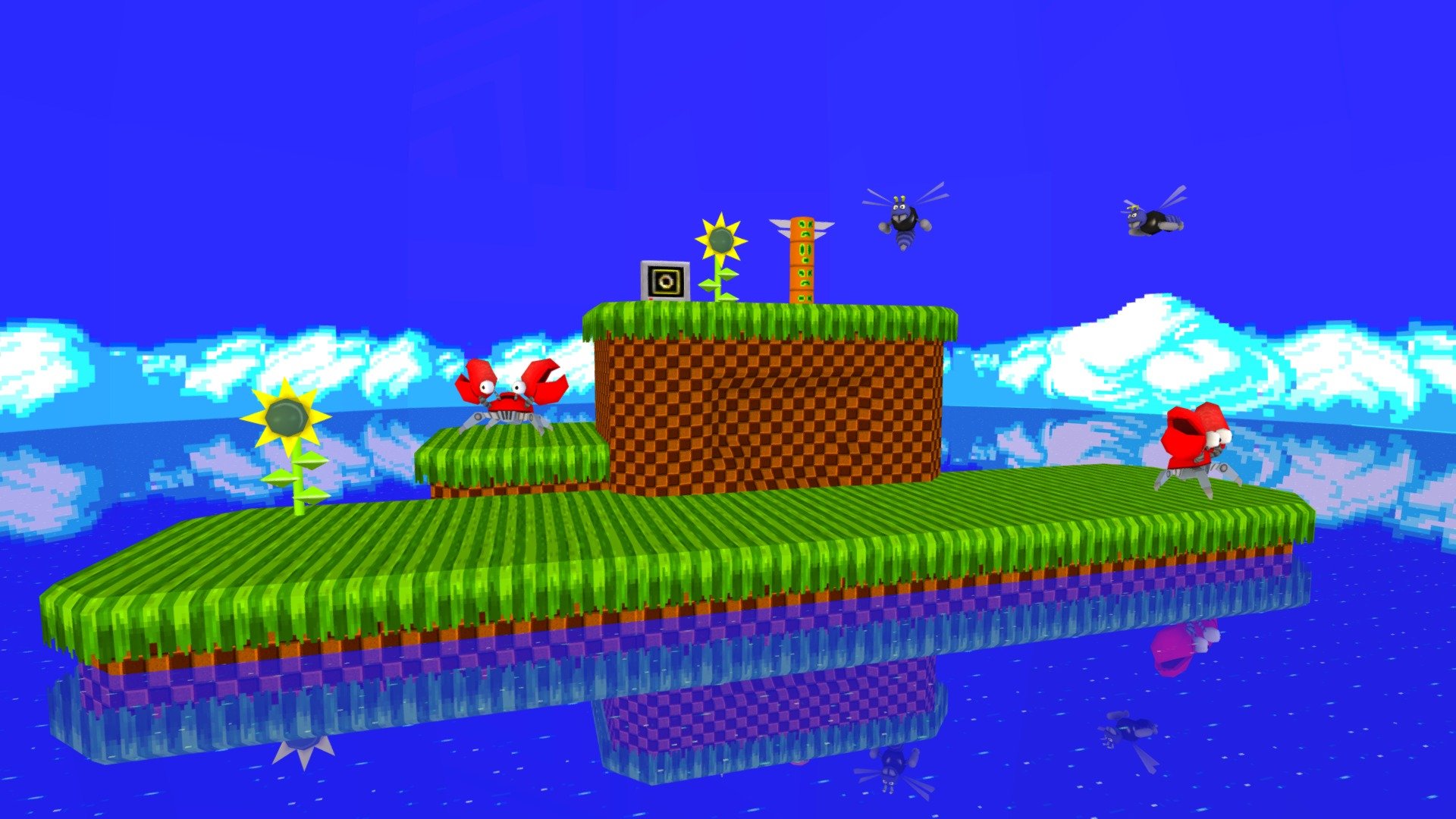 sonic1.3DS - 3D model by Gary Fenn (@fenn) [9ce15dd] - Sketchfab