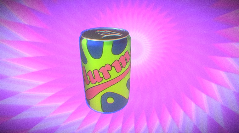 Slurm Can Futurama - Download Free 3D model by FWLukeSummers ...