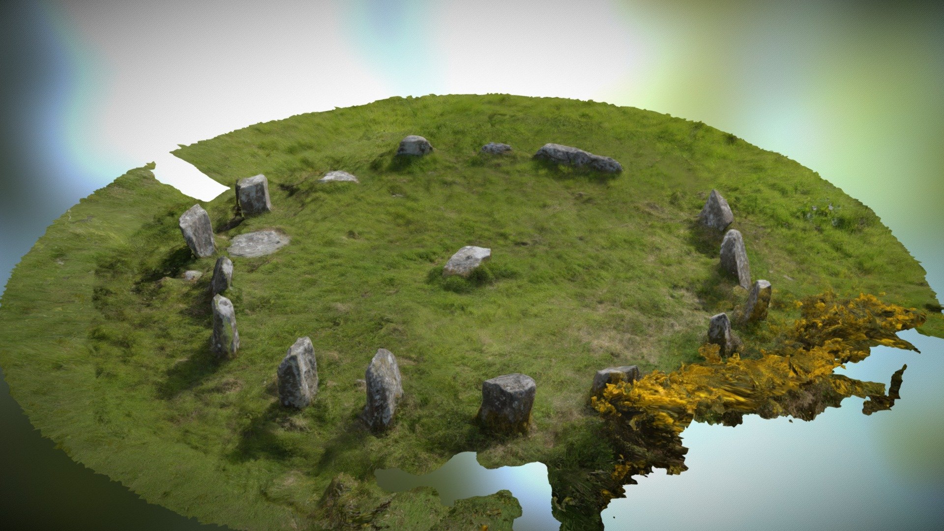 Carrigagulla Stone Circle, County Cork - 3D model by Shadows and Stone ...