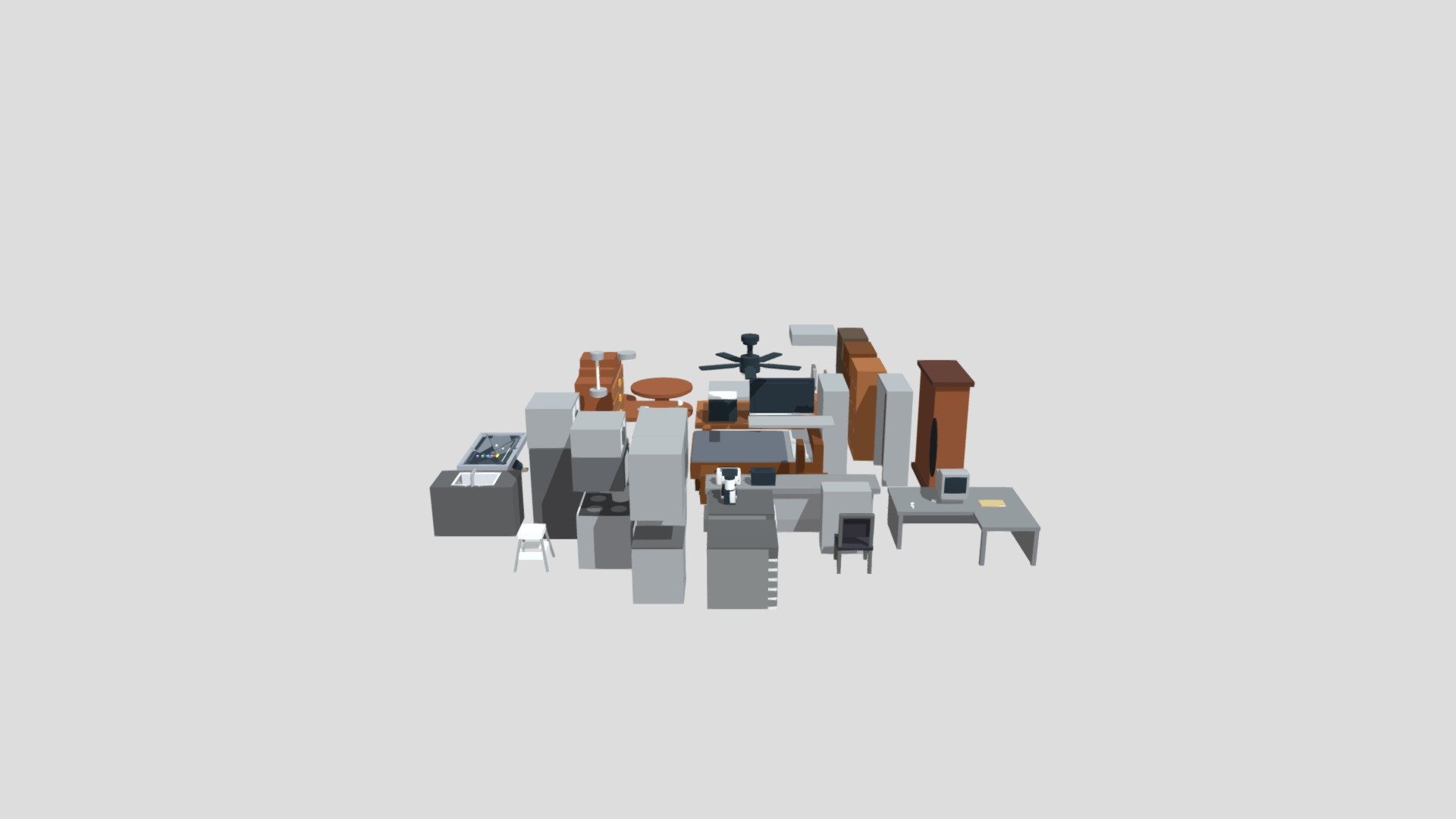 Interior Model Pack - 3D model by ORODEV [9ce3ff5] - Sketchfab