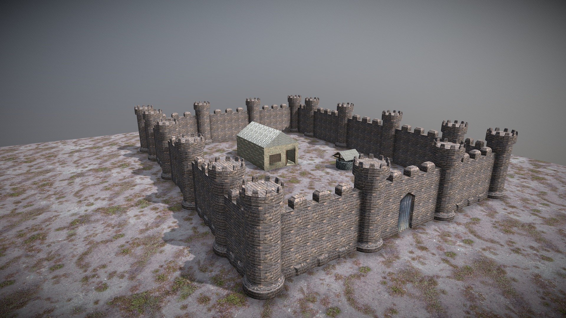 Ultimate Brick Castle - 3D model by designex256 [9ce4a1d] - Sketchfab