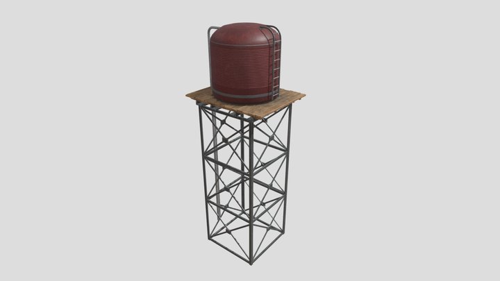 Water-tower 3D models - Sketchfab