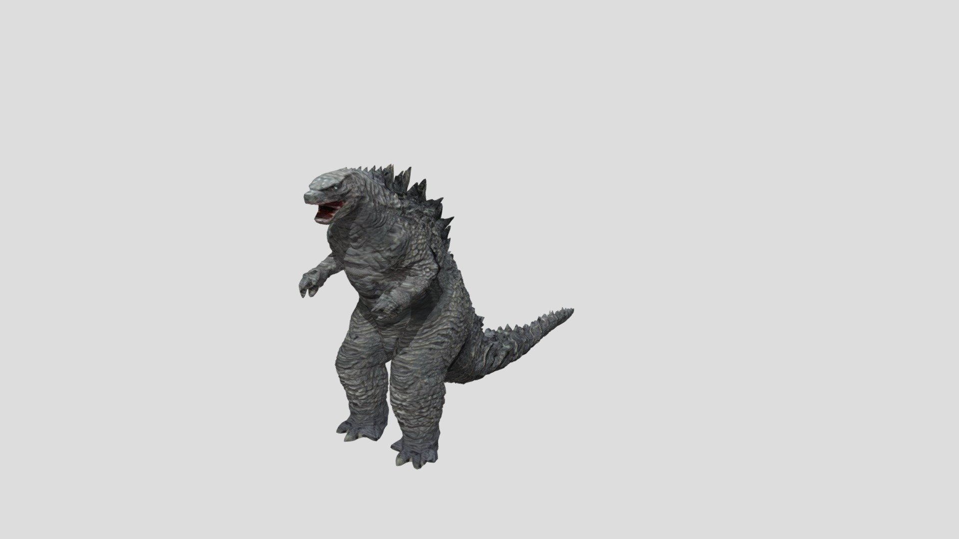 Godzilla 3D Model - Download Free 3D model by Cameraman ...