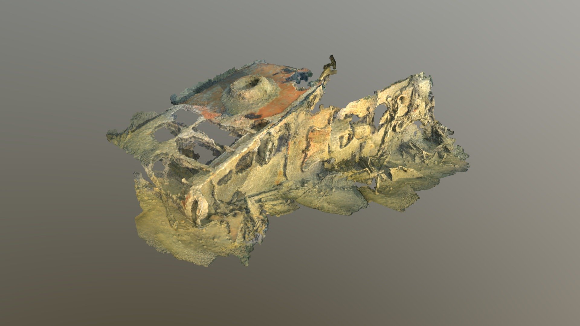 Auk/Catherine class bow remains - 3D model by In Depth Photography 3D ...