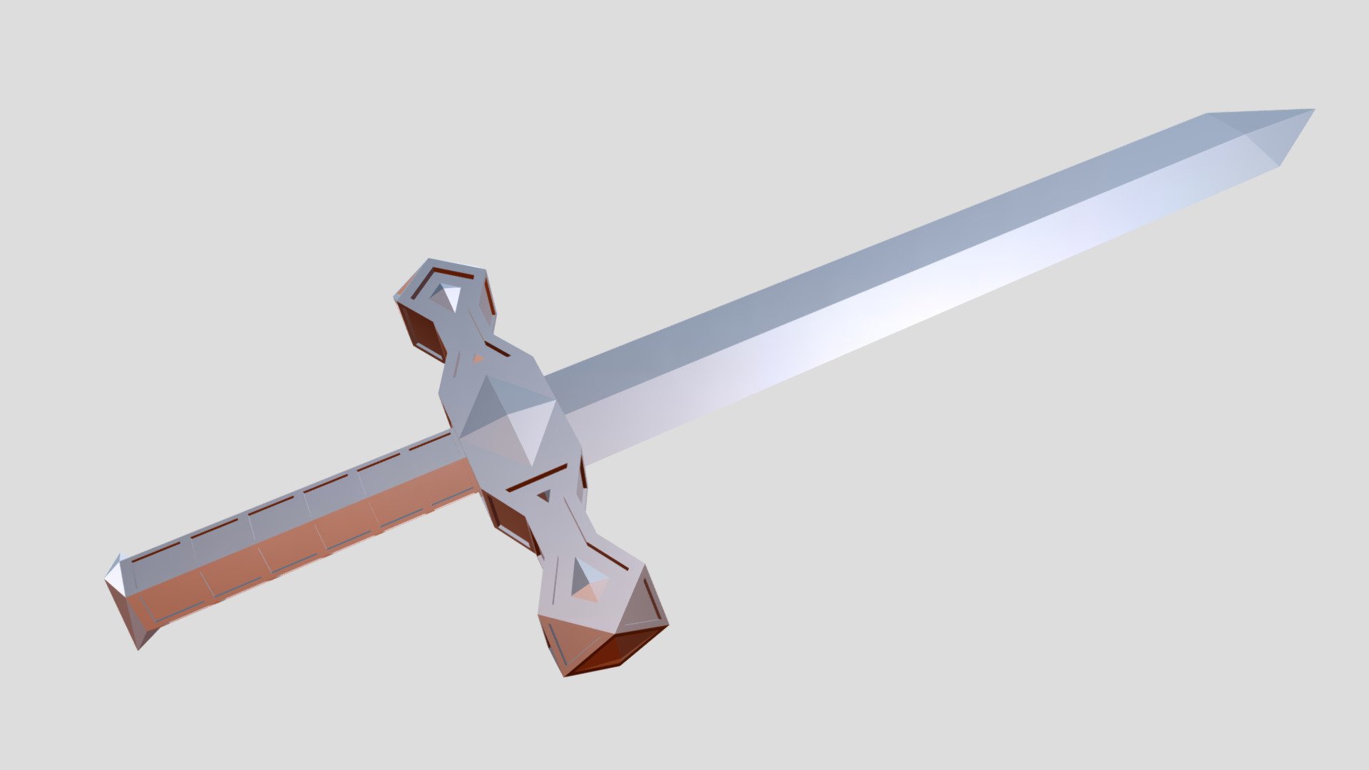 Dagger/small sword - Download Free 3D model by Trockk (@Timrockk ...