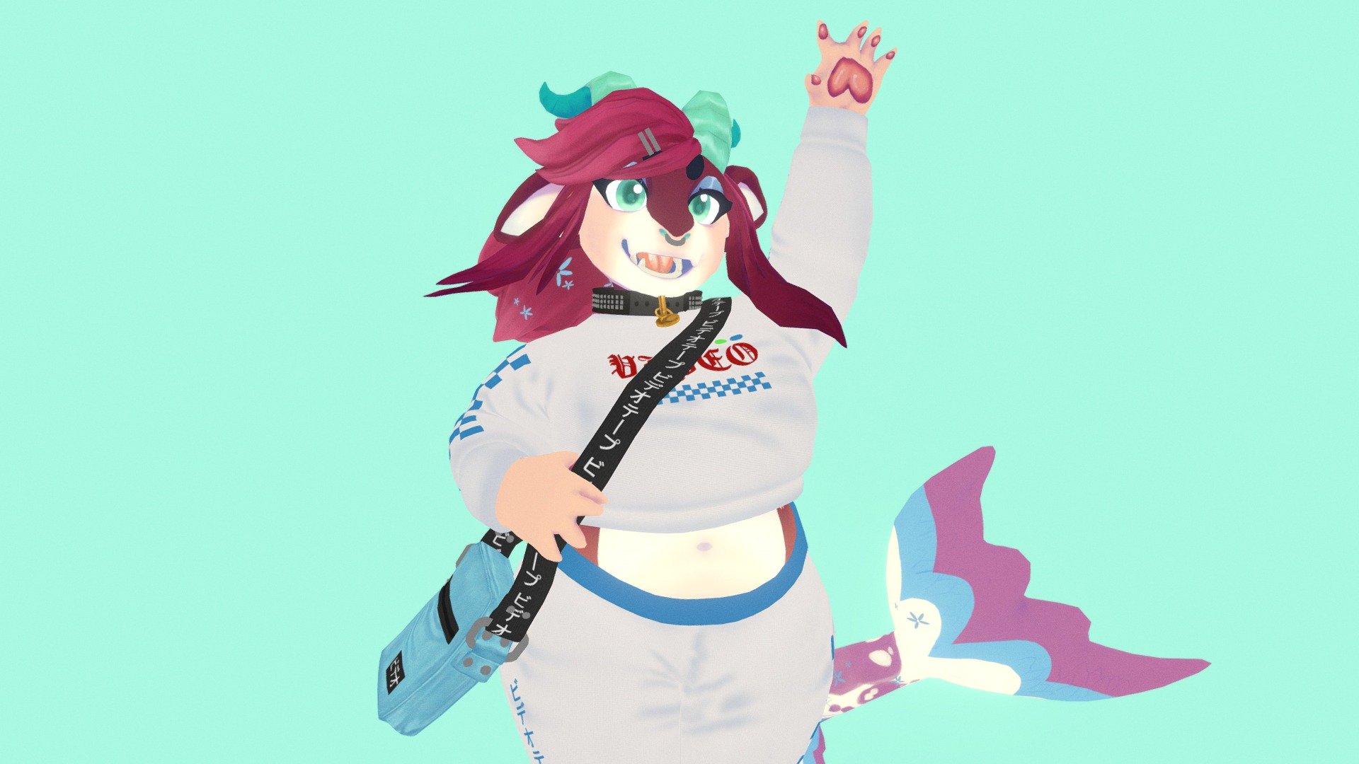 Eclair the Shark - 3D model by Skipper (@skip4d) [9ce513c] - Sketchfab