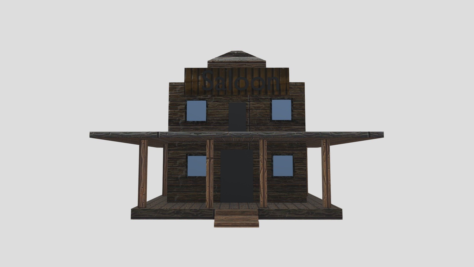 saloon - 3D model by LeDieuDesLicornes [9ce5e58] - Sketchfab
