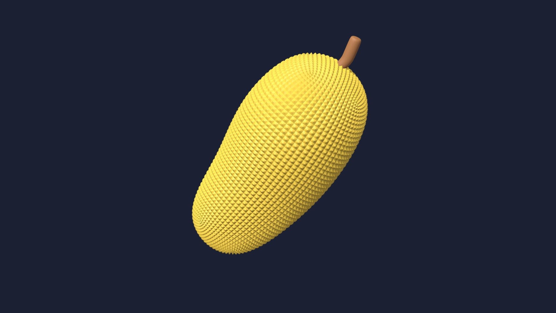 Jackfruit Icon - Buy Royalty Free 3D model by arc.jabbar (@arc_jabbar ...