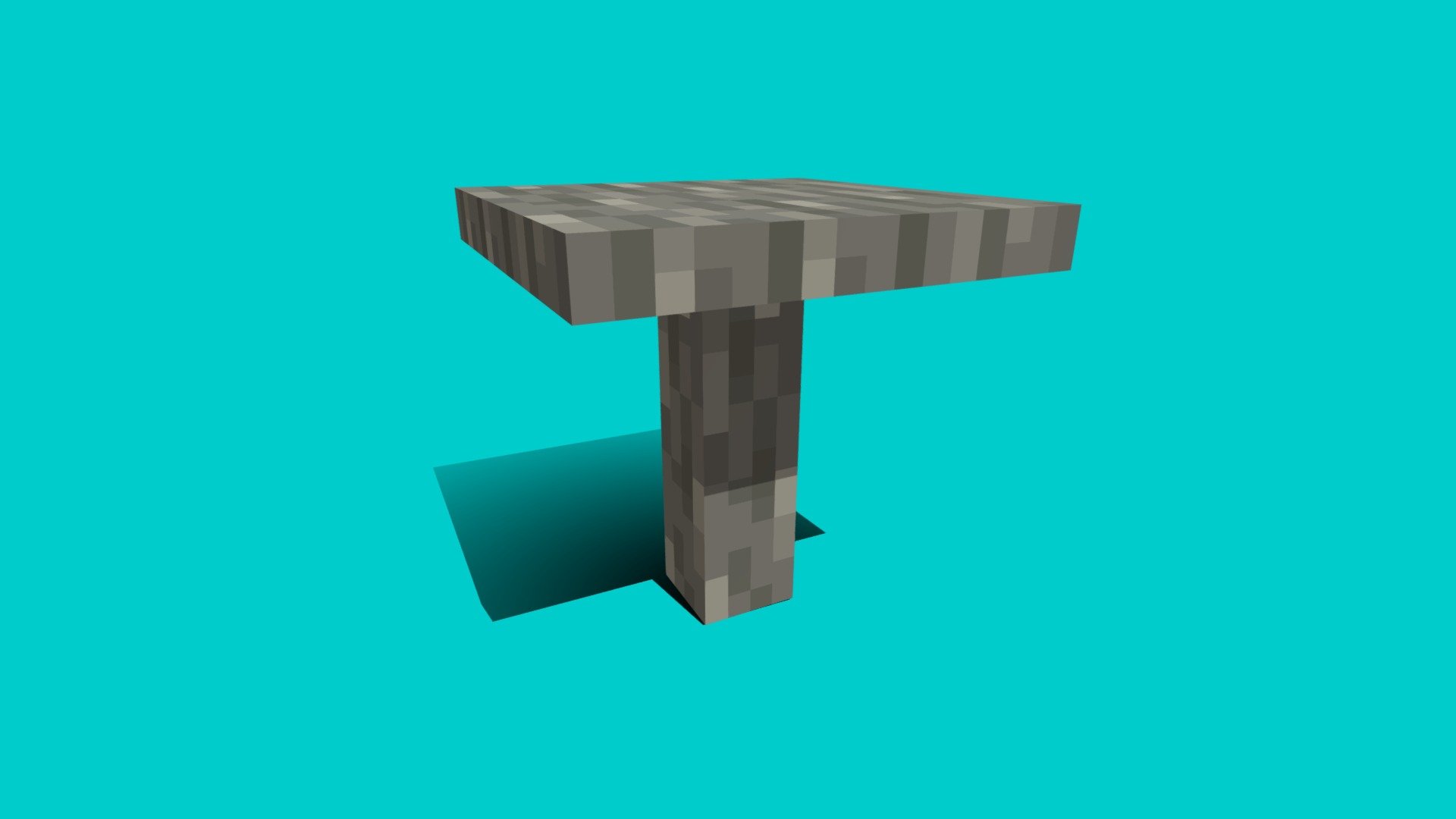 Minecraft Table - Download Free 3D model by RilyGames (@RilyGame ...