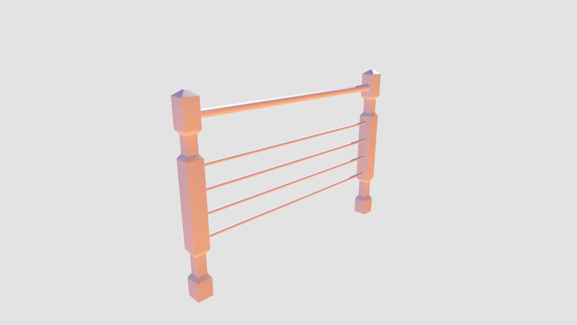 railing - Buy Royalty Free 3D model by Evermotion [9cea862] - Sketchfab ...