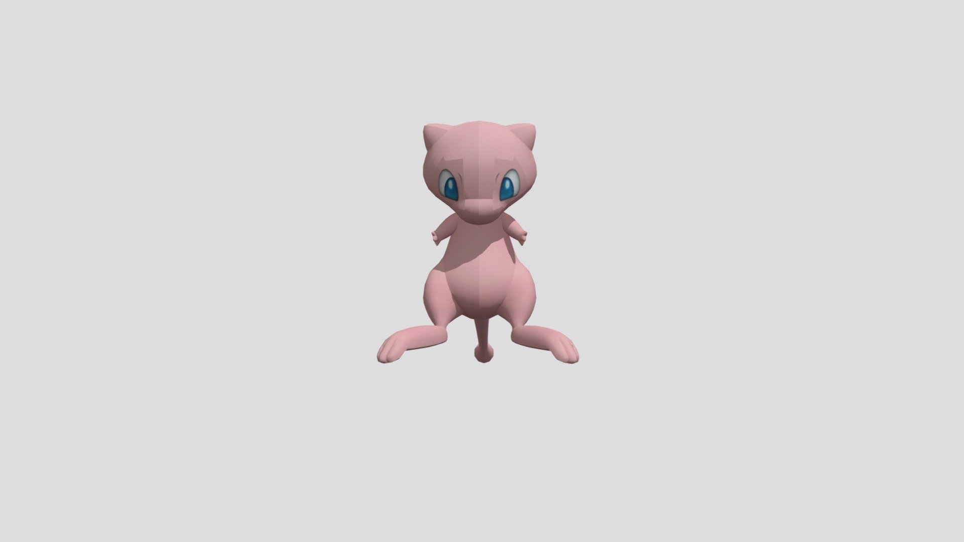 Mew - Download Free 3D model by tirrellclark.75 [9ceb151] - Sketchfab