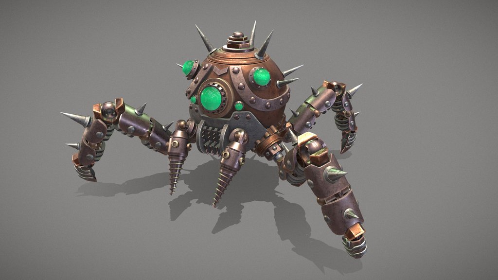 switching styles challenge - TES Dwemer-ification - A 3D model ...