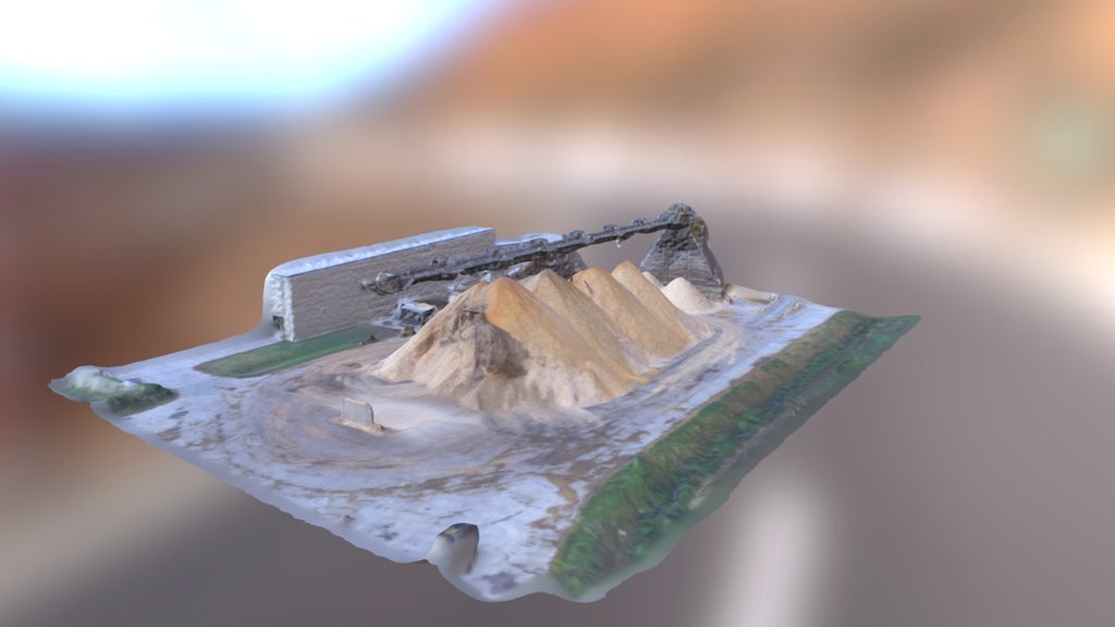 Wood Chip Pile - 3D model by WithersRavenel [9cec4f9] - Sketchfab