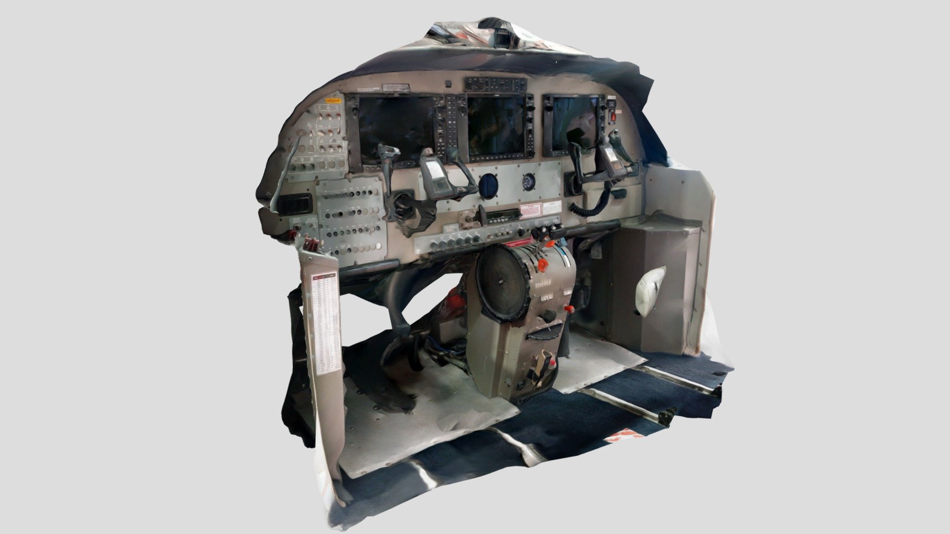 Cessna C208 Panel (G1000) - Download Free 3D model by MAF-Technical ...