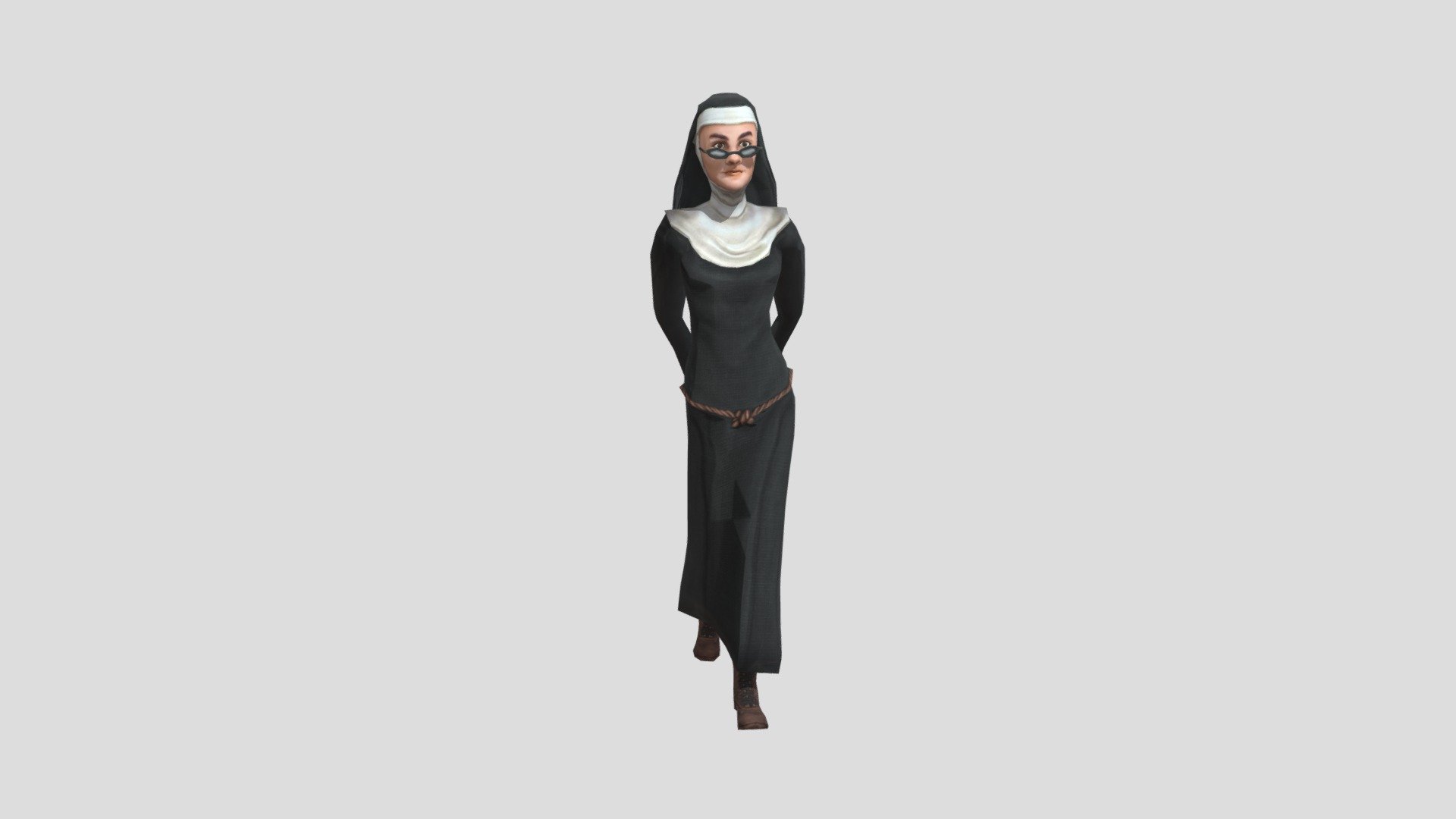 Sister madeline evil nun 2 no animations - Download Free 3D model by Thz Unknown GamerYT ...