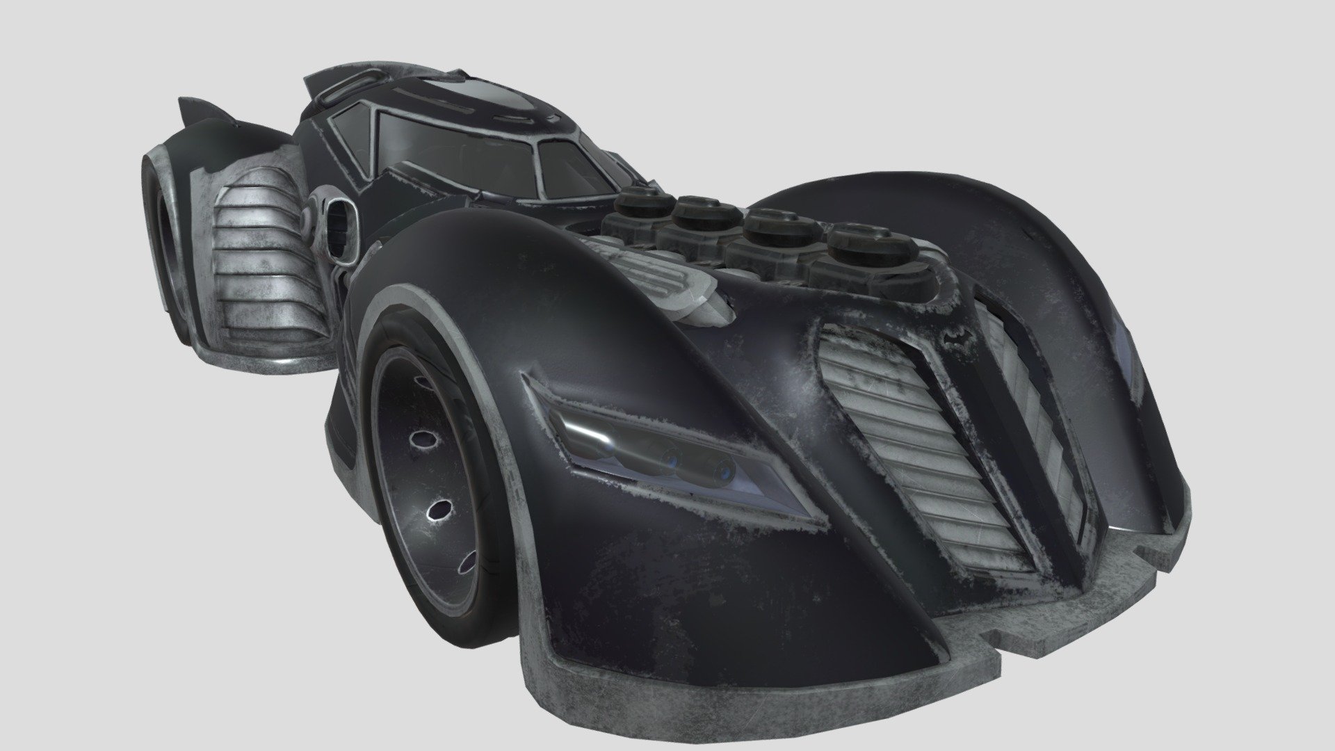 Arkham Asylum/City Batmobile - 3D model by master97 (@master9) [9ced0d9 ...