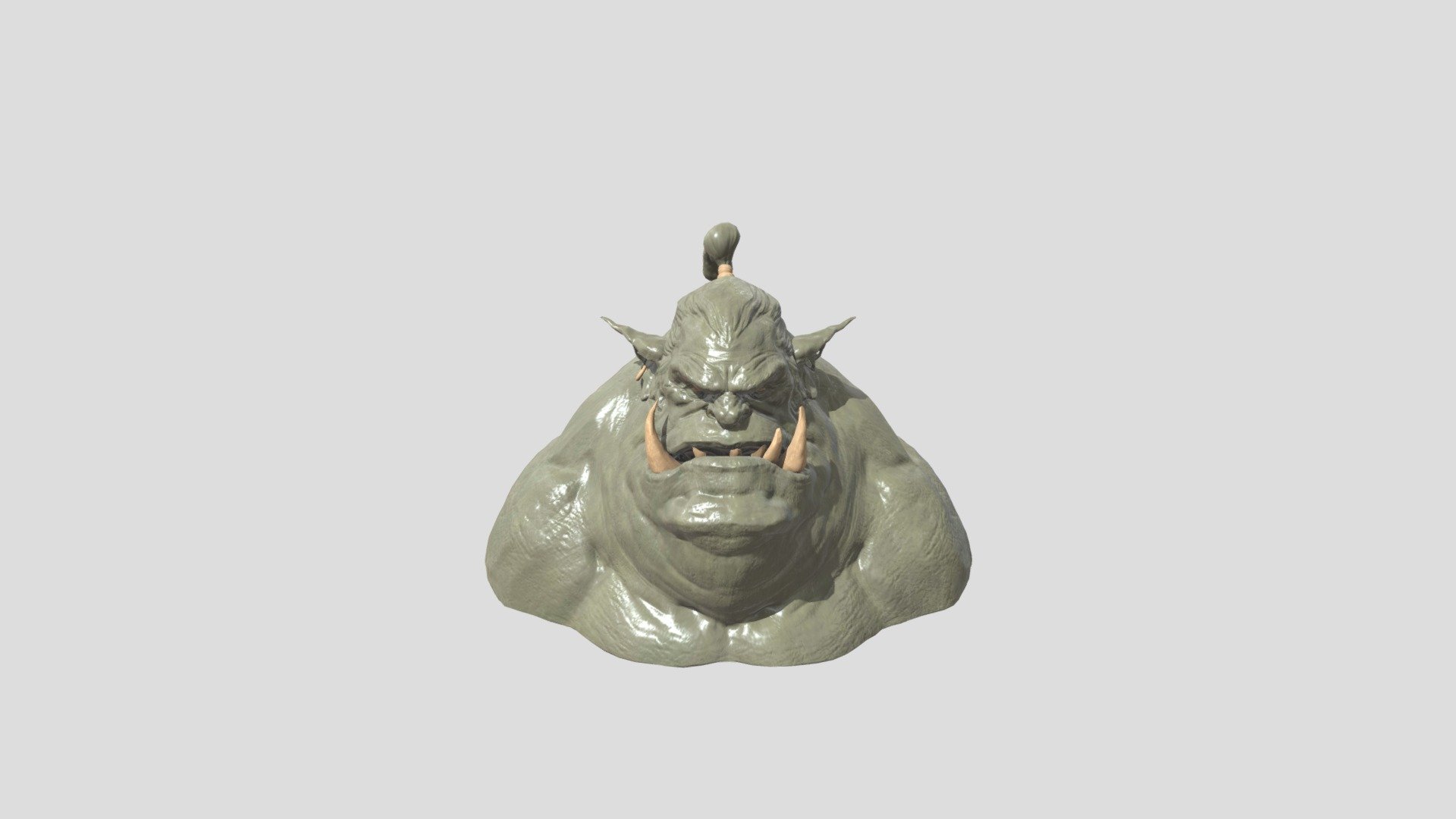 Dart Frog Orc - 3D model by sebarch1 (@sebarch1) [9ced1d8] - Sketchfab