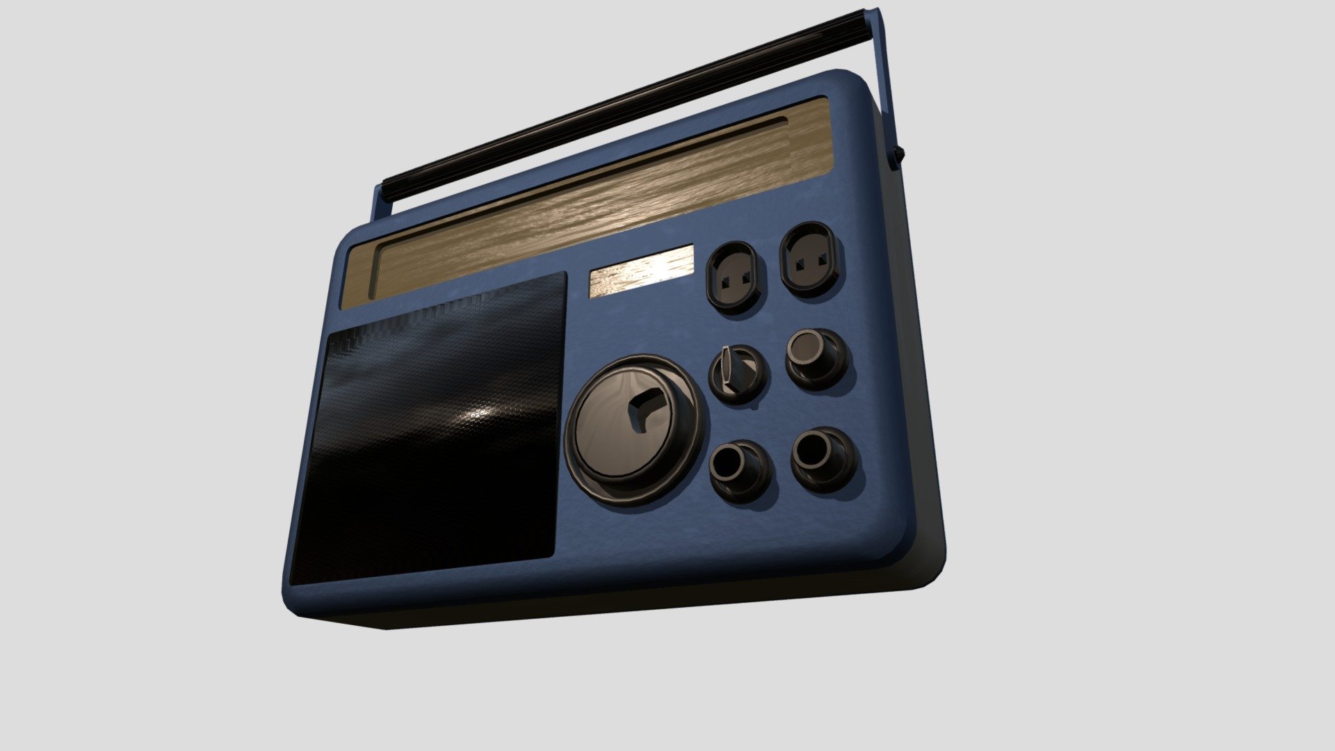 Radio - Download Free 3D model by tadeus [9cedd22] - Sketchfab