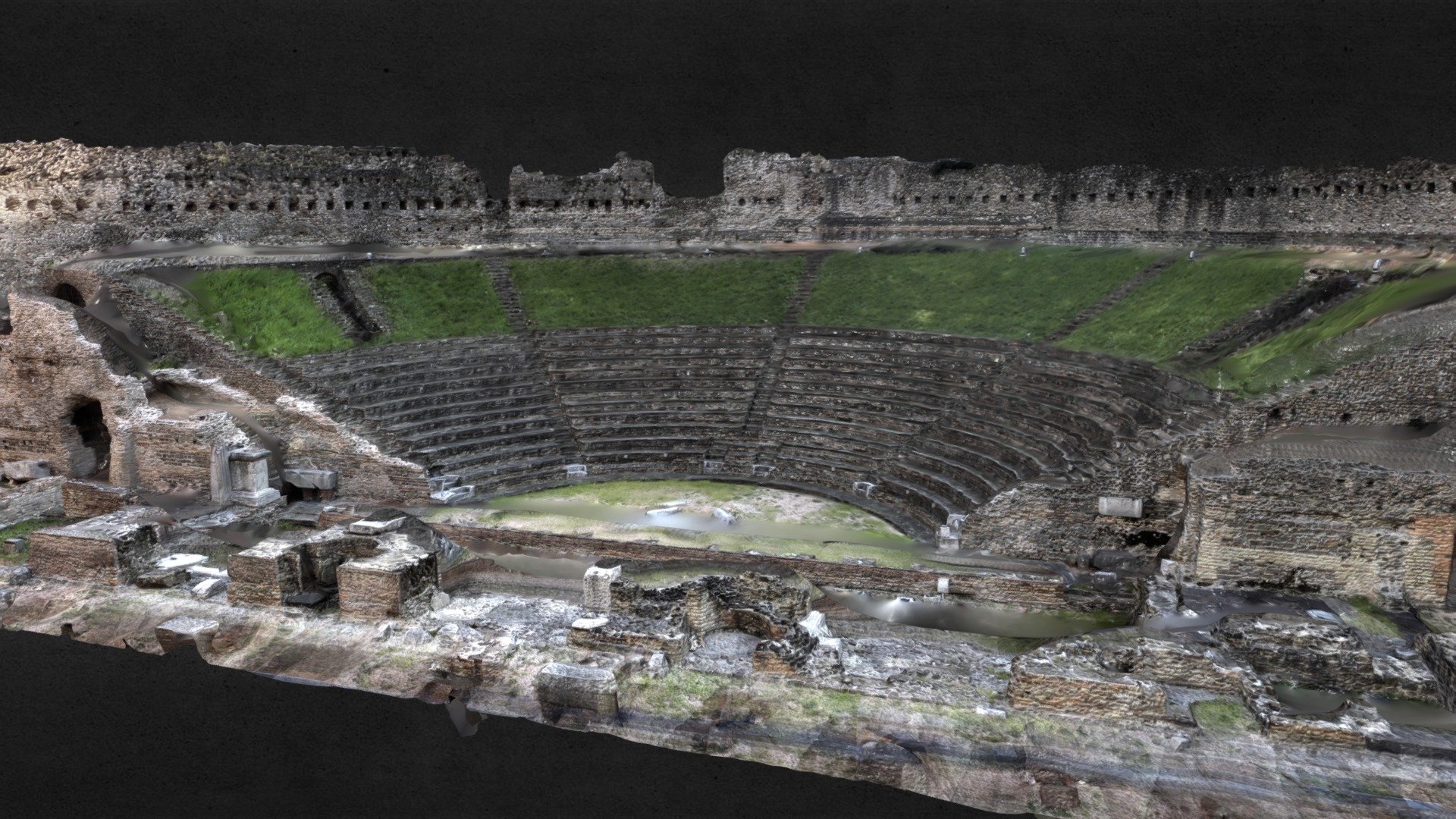 Roman Amphitheatre - Agisoft Coaching - 3D model by Gabriele Mura ...