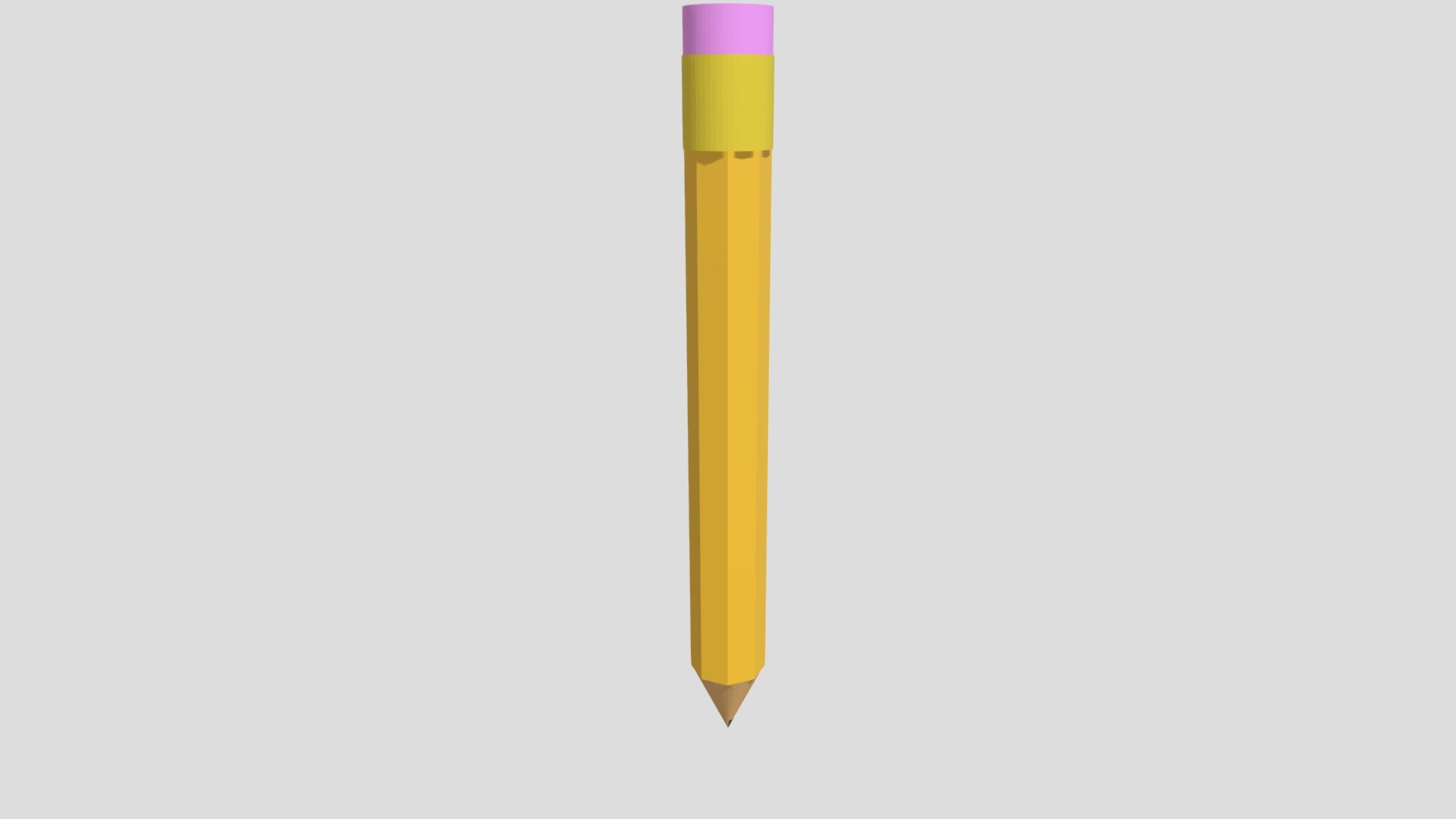 Simple Pencil - Download Free 3D model by WalkerCaleb [9cef8a1] - Sketchfab