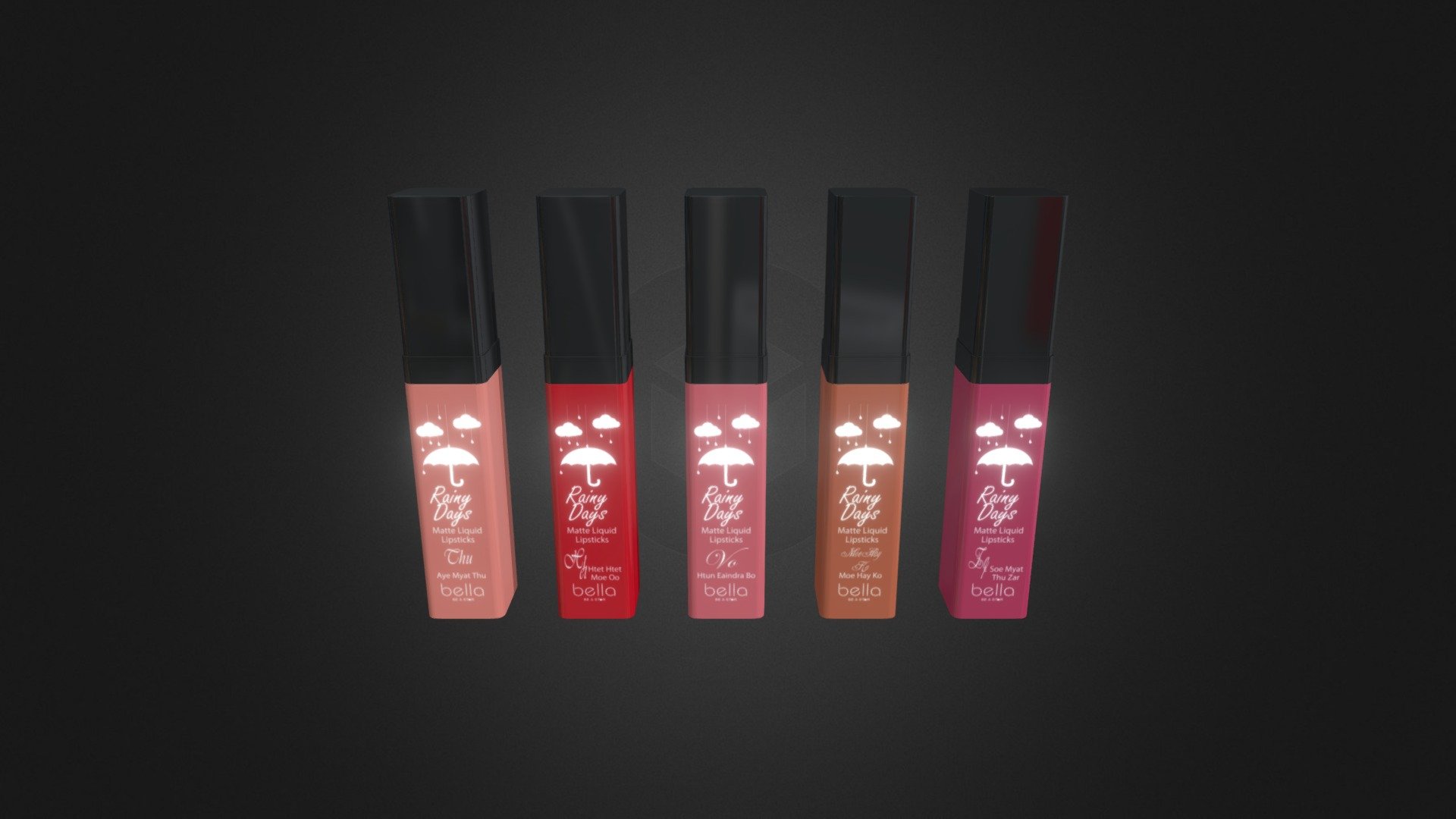 Lipstick - 3D model by Myo Min Soe (@myominsoe) [9cf1490] - Sketchfab