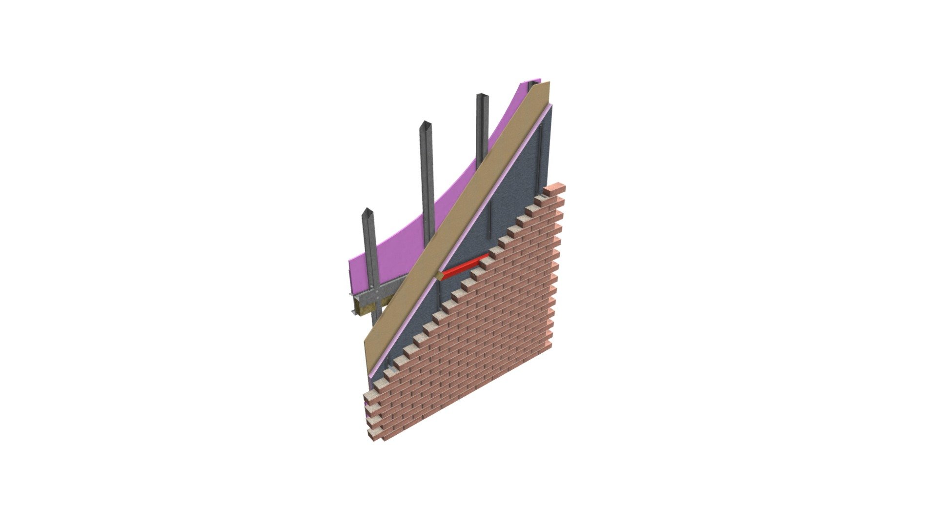 Metsec Detail - D020 - 3D model by bimstore (@Revitspace) [9cf40a8 ...