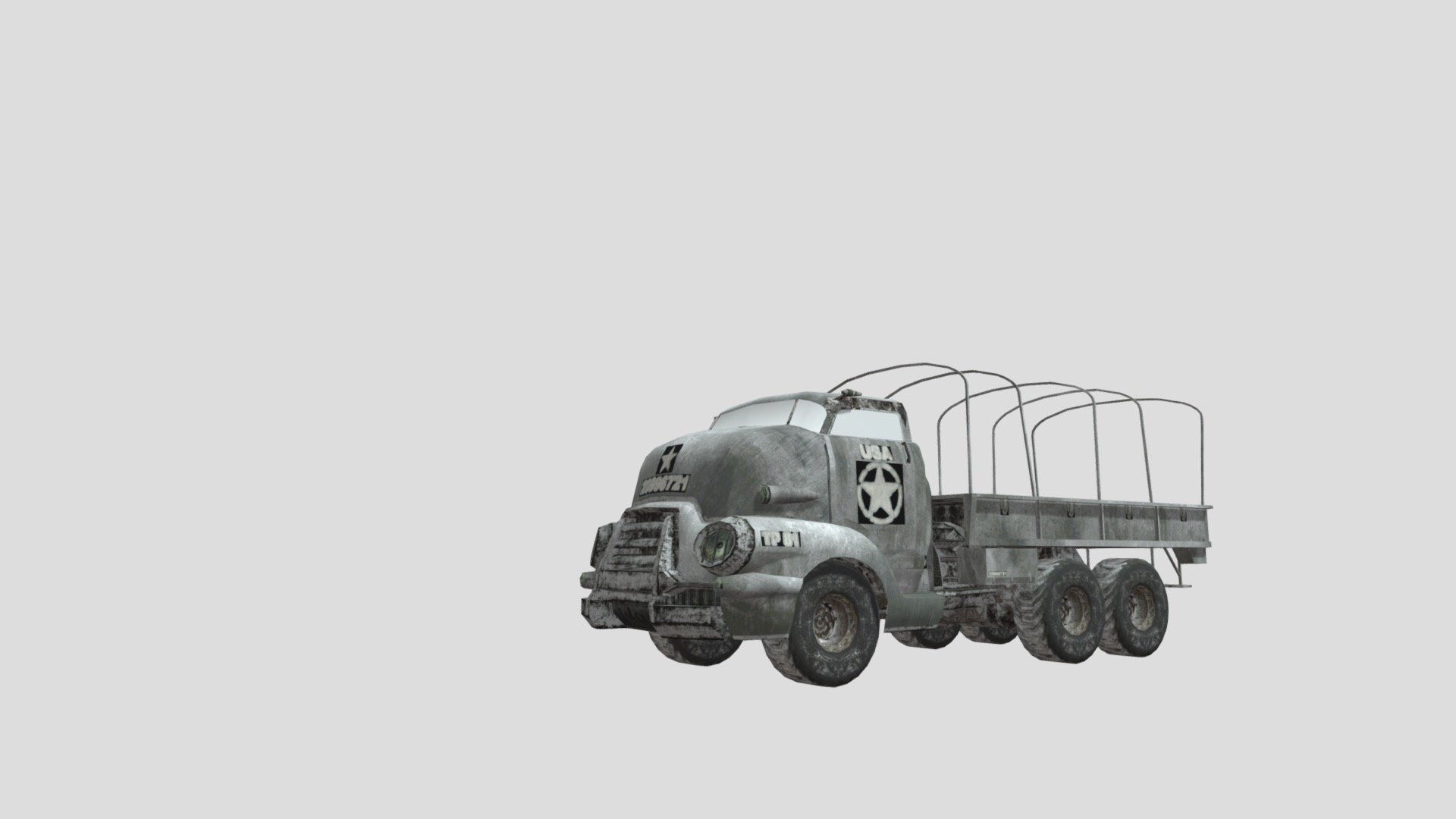 Fallout truck - Download Free 3D model by Mathzilla5335 ...
