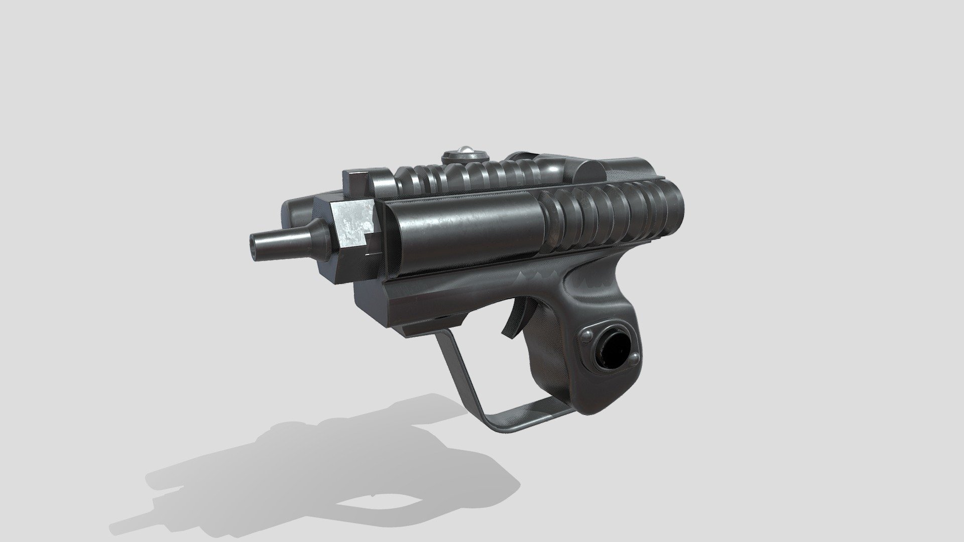 Scout Trooper Pistol - Download Free 3D model by Matthew Spindler (@The ...
