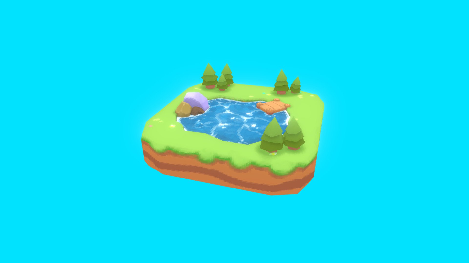 Lake - 3December2022 - Download Free 3D model by Sam Muniz (@kyutahub ...