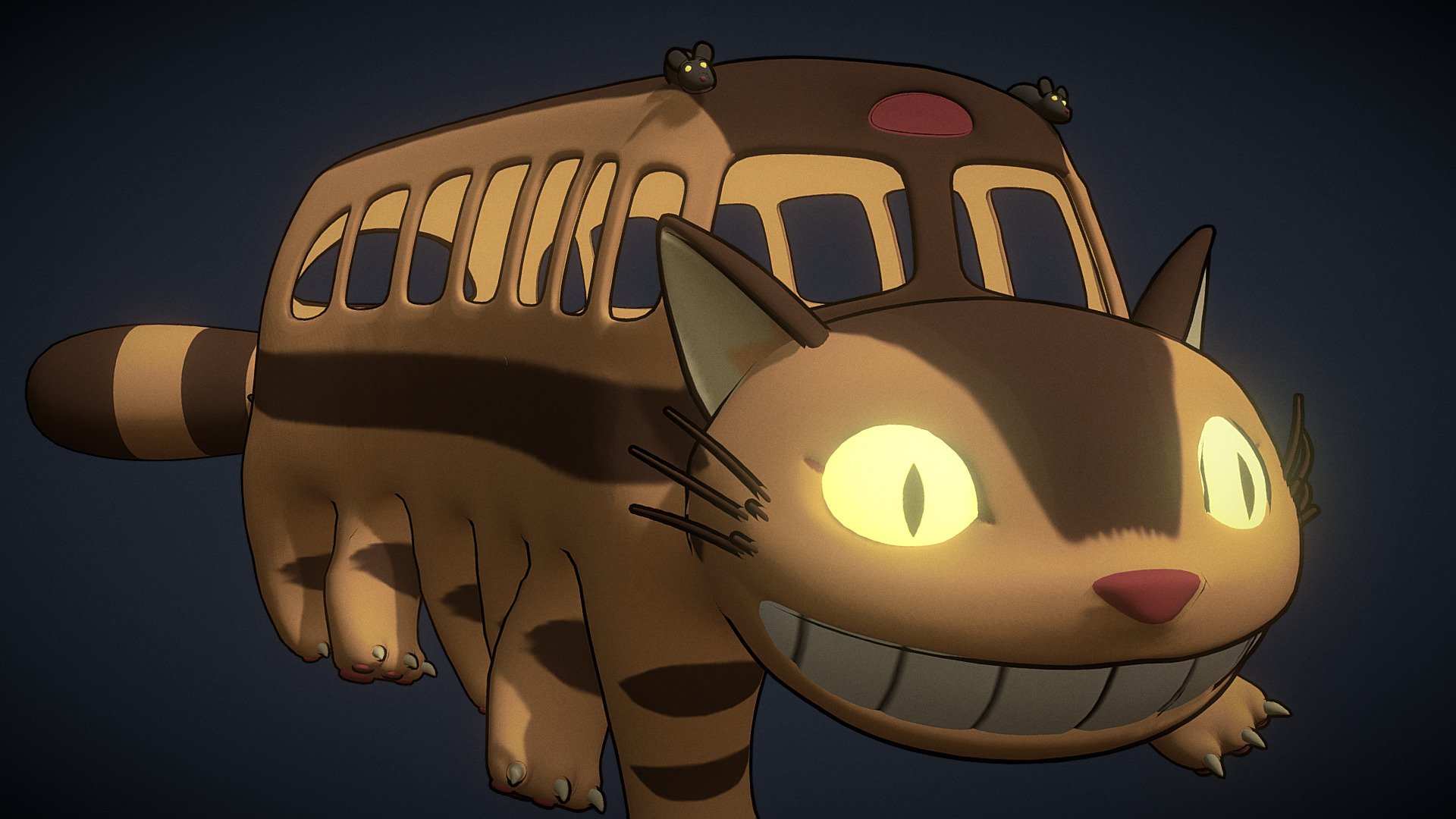 CatBus - 3D model by Studious_Gluteus [9cf9681] - Sketchfab