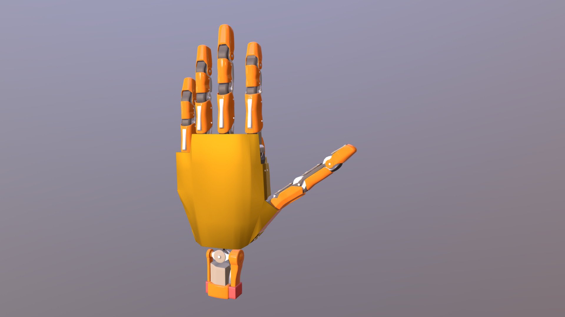 Hand robotic - 3D model by prezes_art [9cfa29b] - Sketchfab