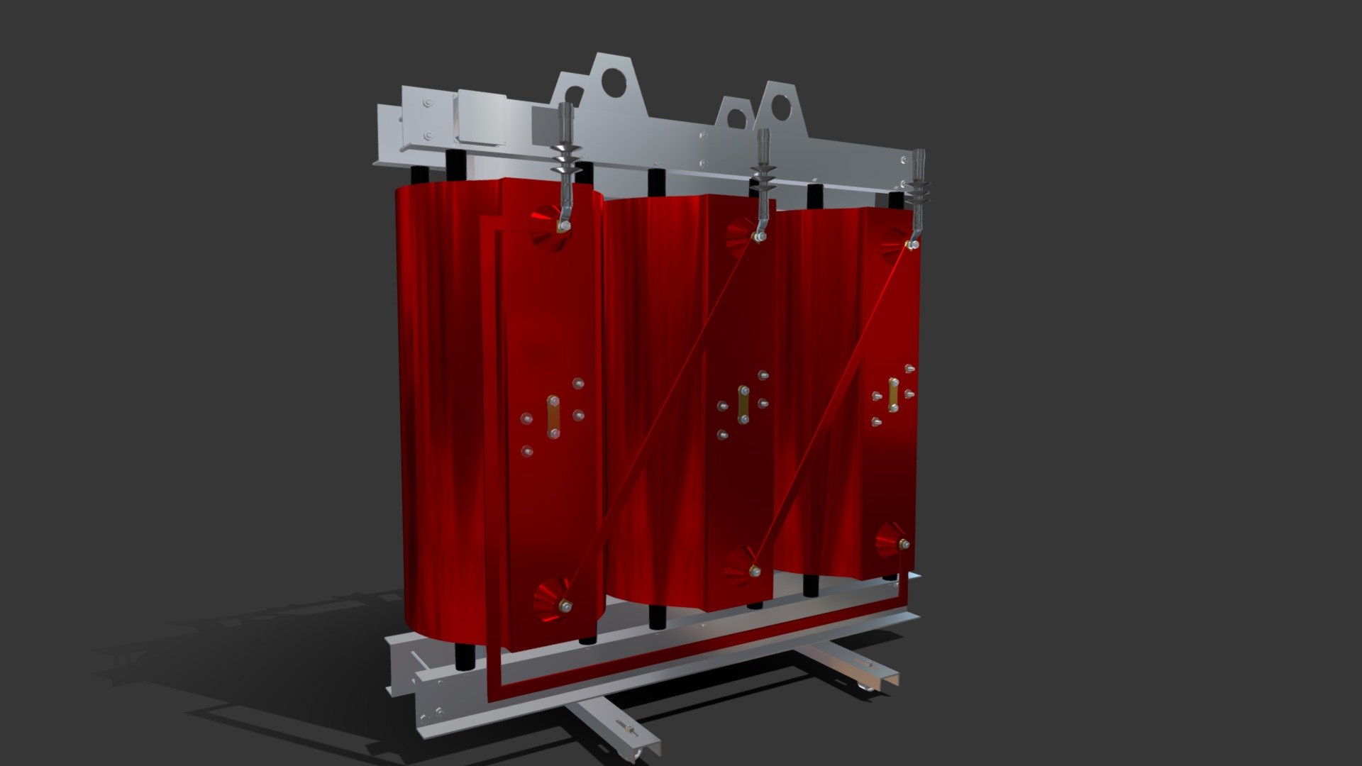 Cast- Resin Transformer 1250k VA-20k V - 3D model by LM3D (@lm9241221 ...
